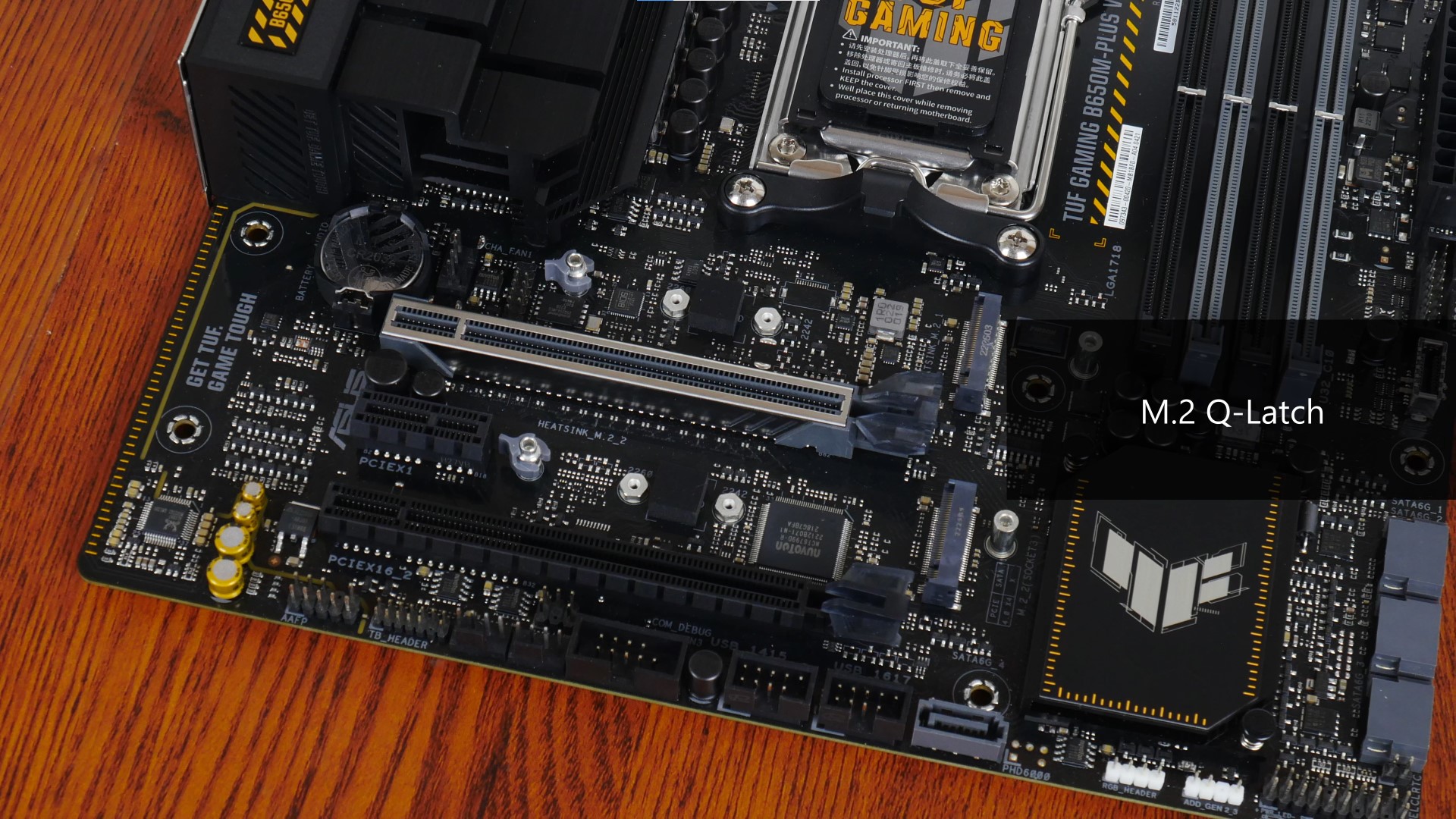 Review: ASUS TUF GAMING B650M-PLUS WIFI AM5 Motherboard